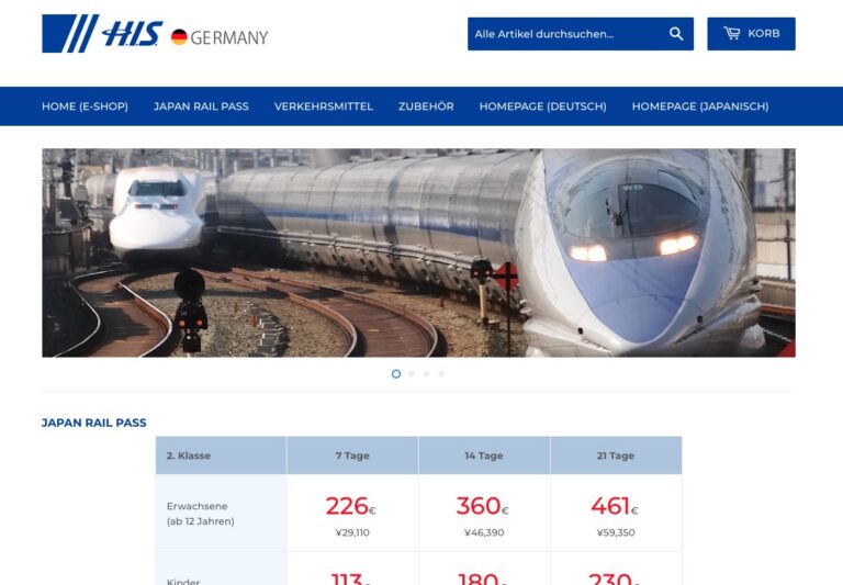 HIS Germany Webshop – HDpublish GmbH